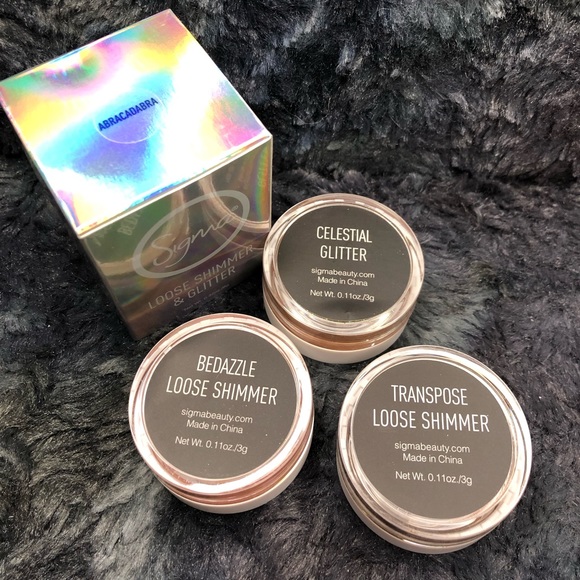 Sigma Beauty | Makeup | Nib Abracadabra Sigma Loose Shimmer Glitter ...